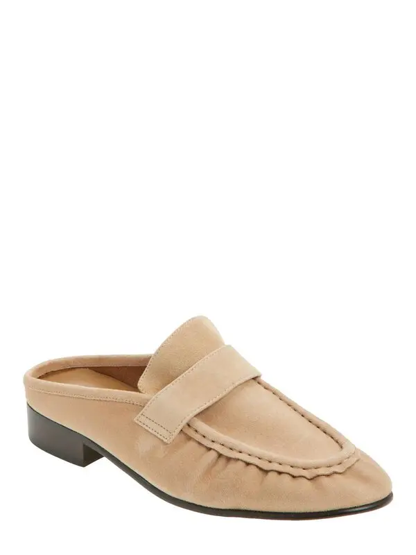 TONY BIANCO Glacier Loafer Mule - Wheat Suede