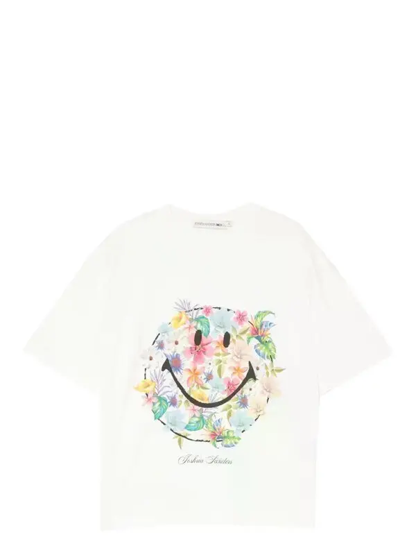 Joshua Sanders Graphic Print T-shirt - White