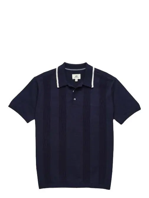 SURFSIDE SUPPLY CO. Nate Sweater Polo - Navy Blazer