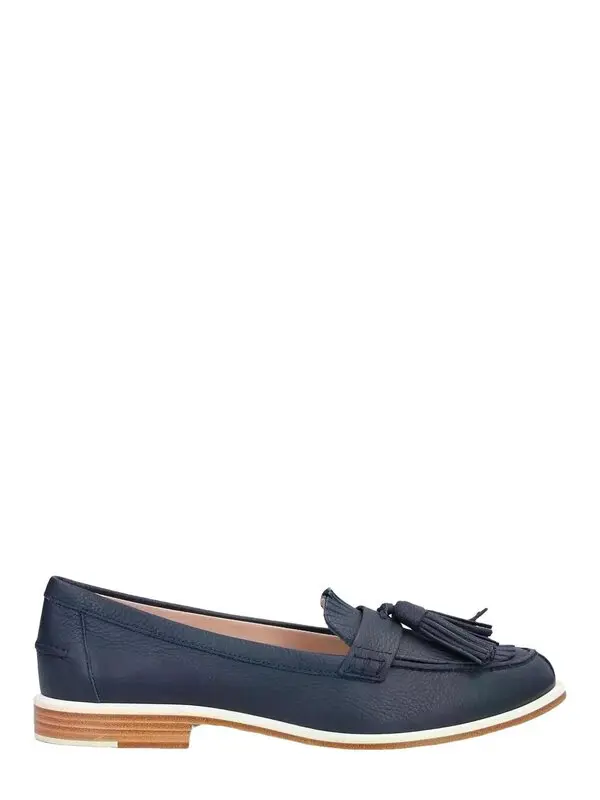 TOD'S Leather Loafers - Blue