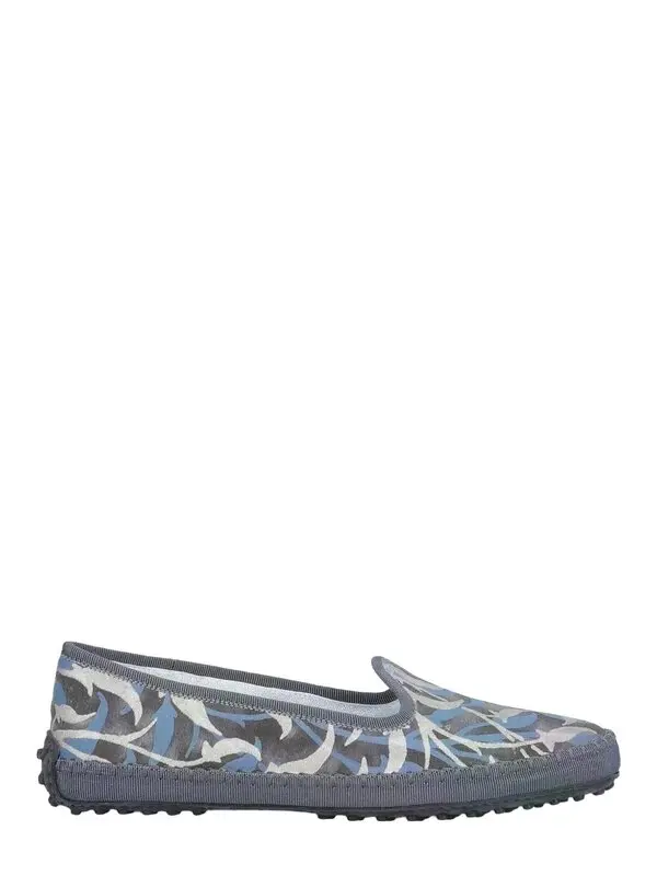 TOD'S Printed Loafers - Blue