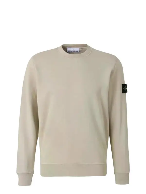 Stone Island Logo-patch Sweatshirt - Grey