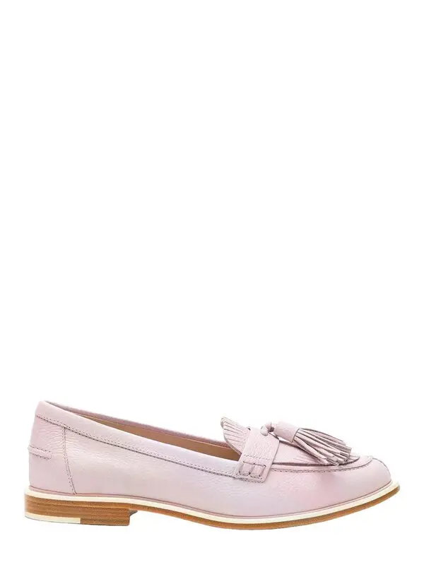 TOD'S Calf Leather Loafer - Pink