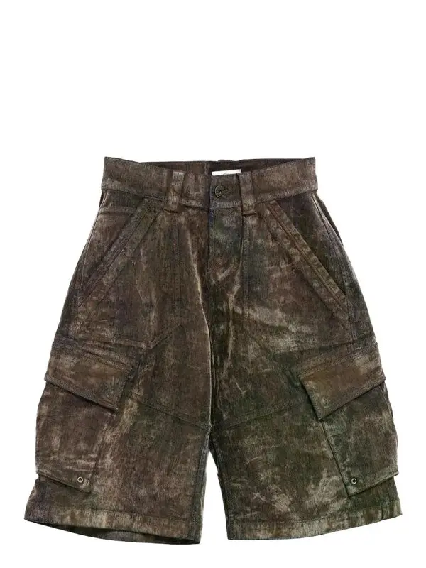 Vaquera Cargo-pocket Shorts - Brown