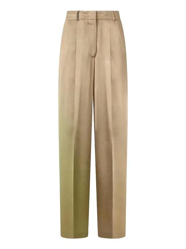 Peserico Pleated Trousers - Neutrals