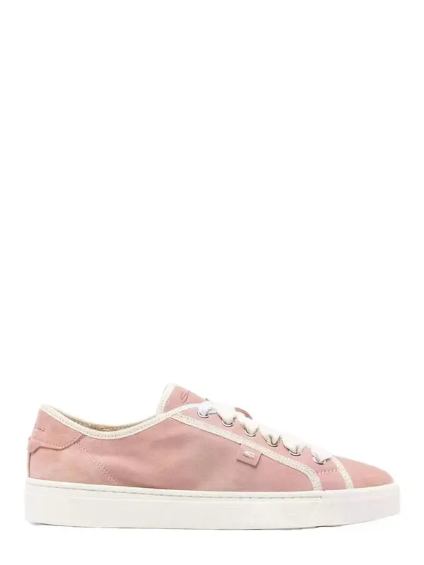 Santoni Suede Sneakers - Pink