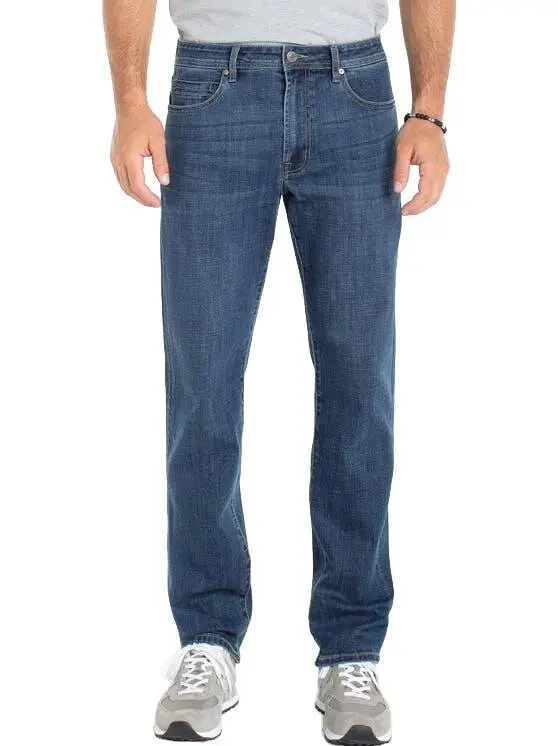 LIVERPOOL Athletic Fit Tapered Coolmax Jeans - Tulare