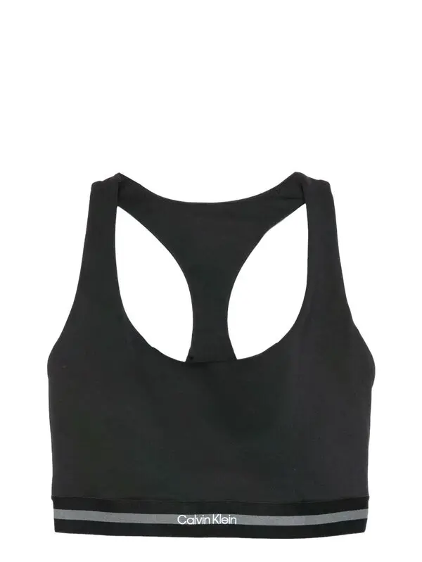 Calvin Klein Medium-impact Sports Bra - Black