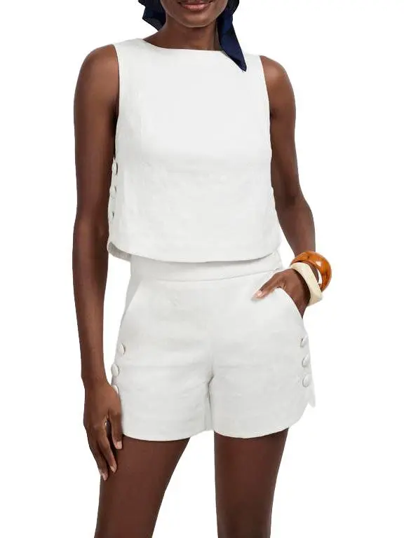 Trina Turk Siara Top - Whitewash