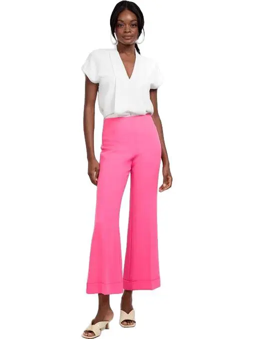 Trina Turk Turin Slash Tie Top - Whitewash