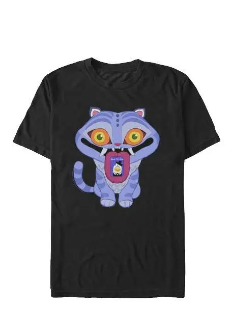KPOP DEMON HUNTERS Derpy Save The Date Graphic T-shirt - Black