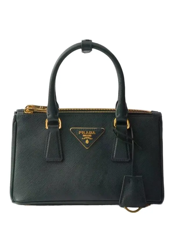 Prada Mini Galleria Tote Bag - Green
