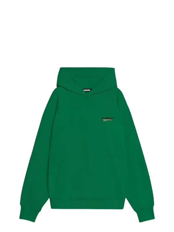 BARROW Printed Hoodie - Green