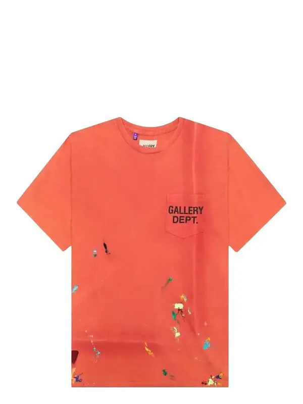 GALLERY DEPT. Logo T-shirt - Orange