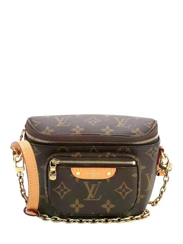 LOUIS VUITTON Bum Bag Monogram Canvas - Brown