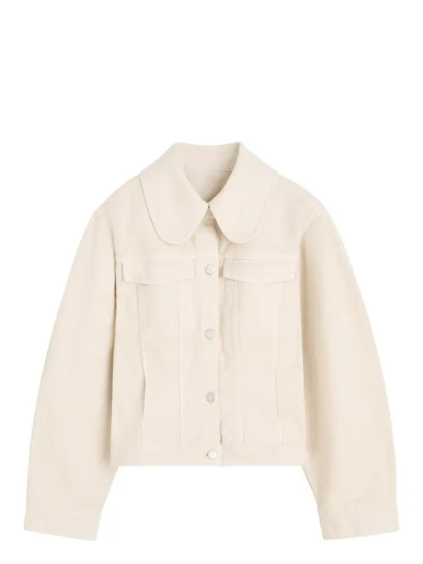 BY MALENE BIRGER Villies Organic Cotton Denim Jacket - Mojave Desert