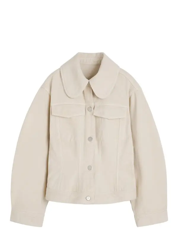 BY MALENE BIRGER Villies Organic Cotton Denim Jacket - Mojave Desert