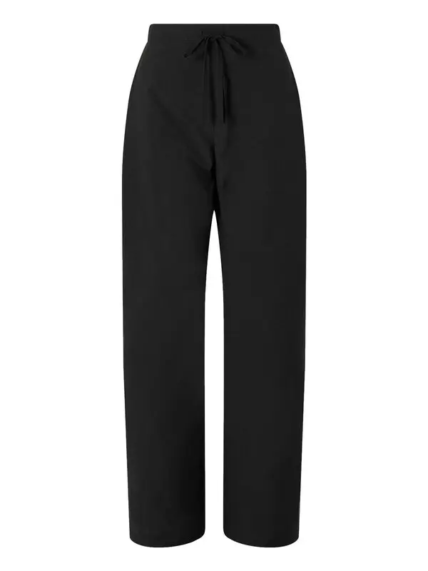 Khaite Rohen Wool Pants - Black