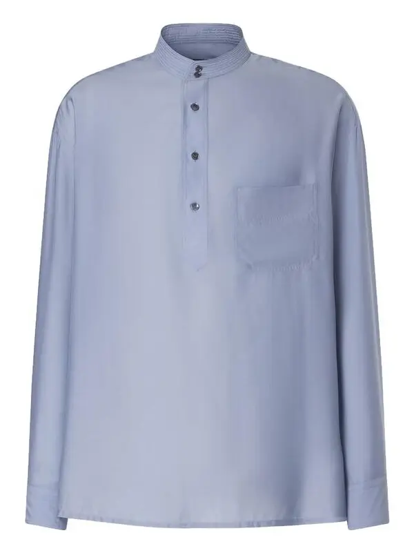 Giorgio Armani Oversized Shirt - Blue