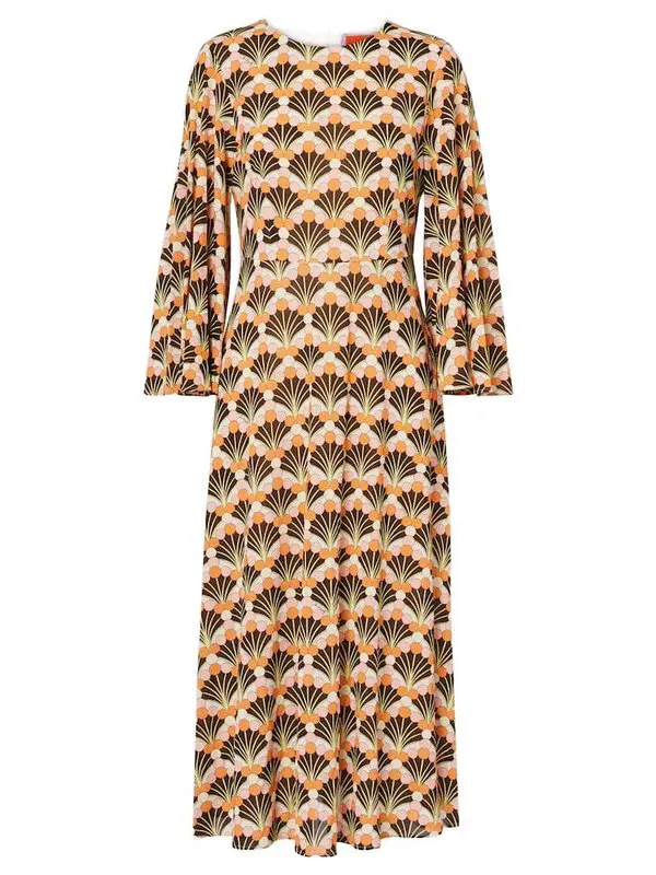 La DoubleJ Sorella Printed Midi Dress - Multicoloured