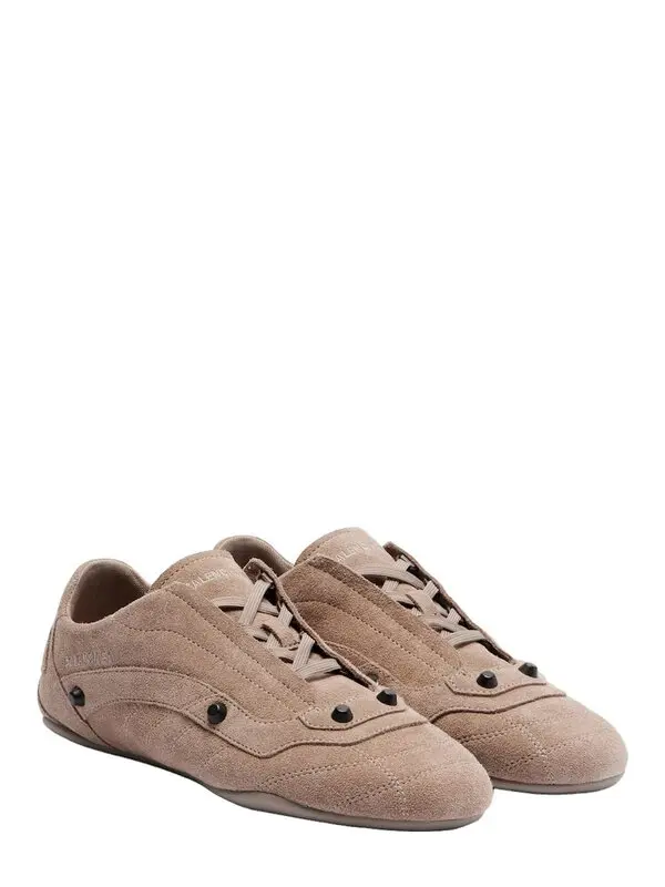 Balenciaga City Suede Sneakers - Beige