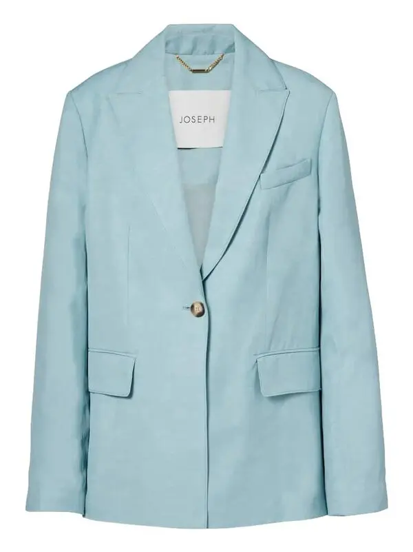 JOSEPH Rochd Chambray Blazer - Blue