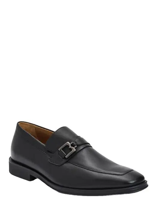 Bruno Magli Raging Side Bit Loafer - Black Calf