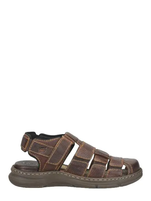 BØRN Colby Slide Sandal - Tan Leather