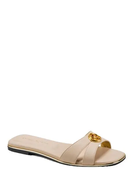 Donna Karan New York Halo Slide Sandal - Beige