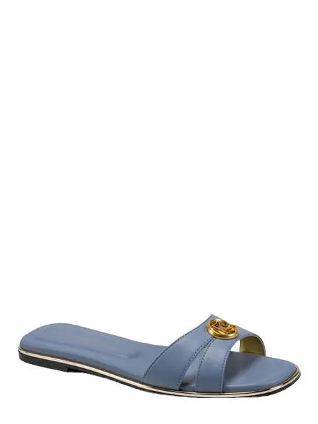 Donna Karan New York Halo Slide Sandal - Tempest Blue