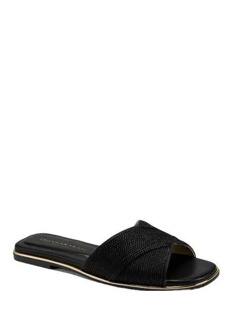 Donna Karan New York Harmony Slide Sandal - Black