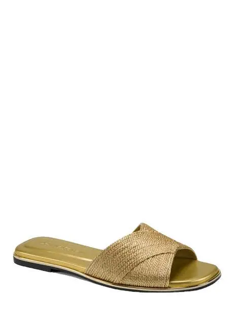 Donna Karan New York Harmony Slide Sandal - Gold