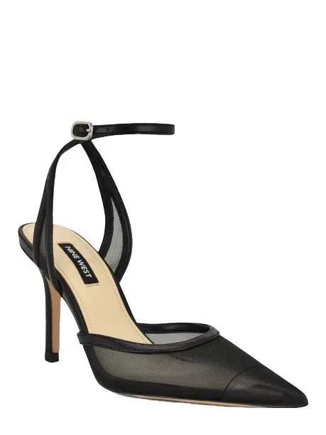 Nine West Gullia Stiletto Sandals - Black