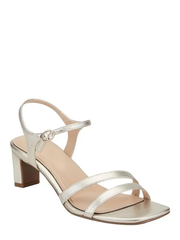 Rockport Teddy Ankle Strap Sandal - Gold