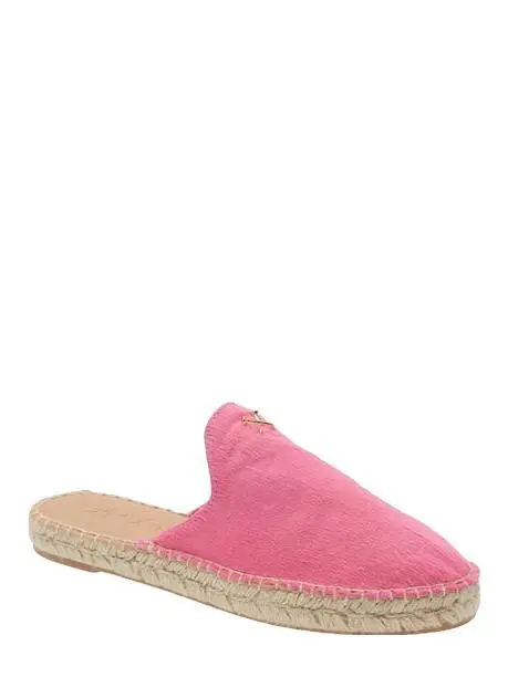 G/fore Metal Tees Genuine Calf Hair Espadrille Mule - Knockout Pink