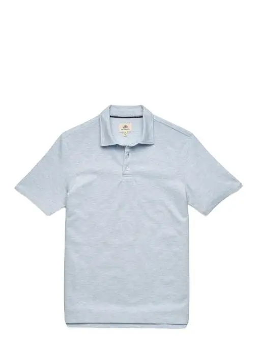 SURFSIDE SUPPLY CO. Ryan Pique Polo - Light Blue Heather