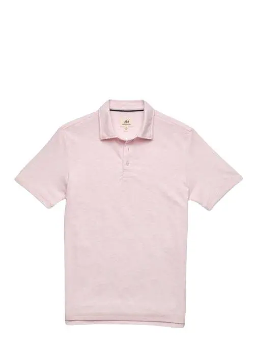 SURFSIDE SUPPLY CO. Ryan Pique Polo - Pink Heather