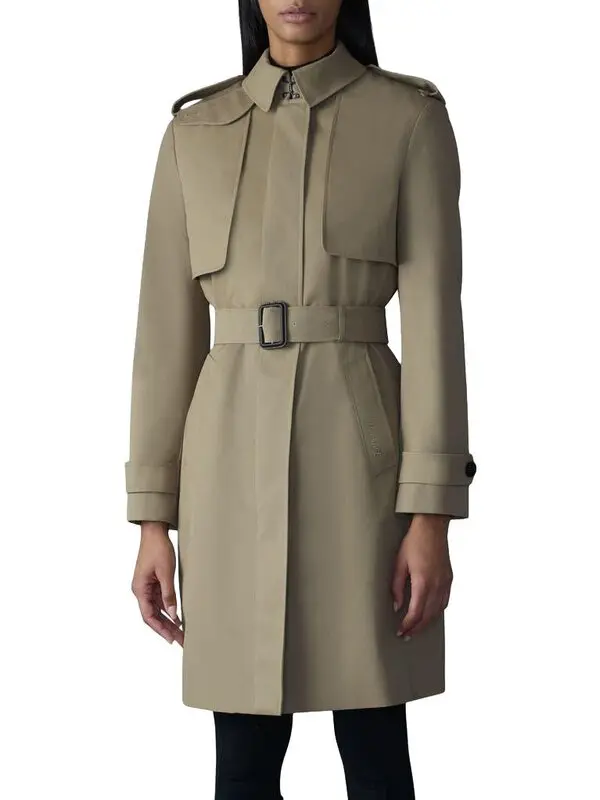 Mackage Winn 3-in-1 Insulated Trench Coat - Light Camel