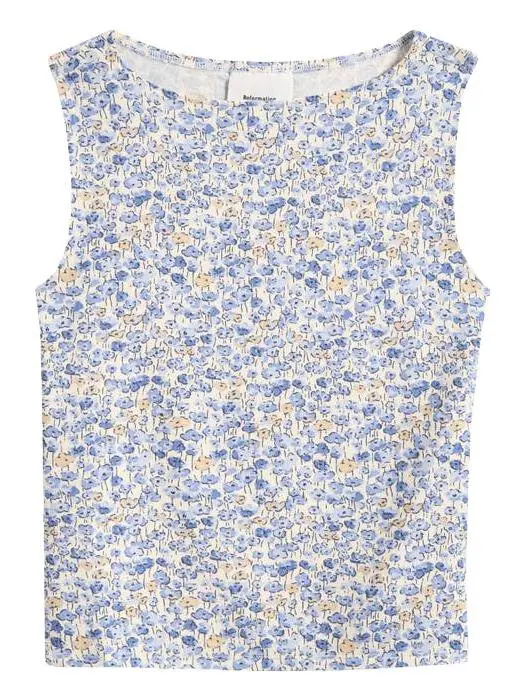 REFORMATION Dusk Sleeveless Knit Top - Dara