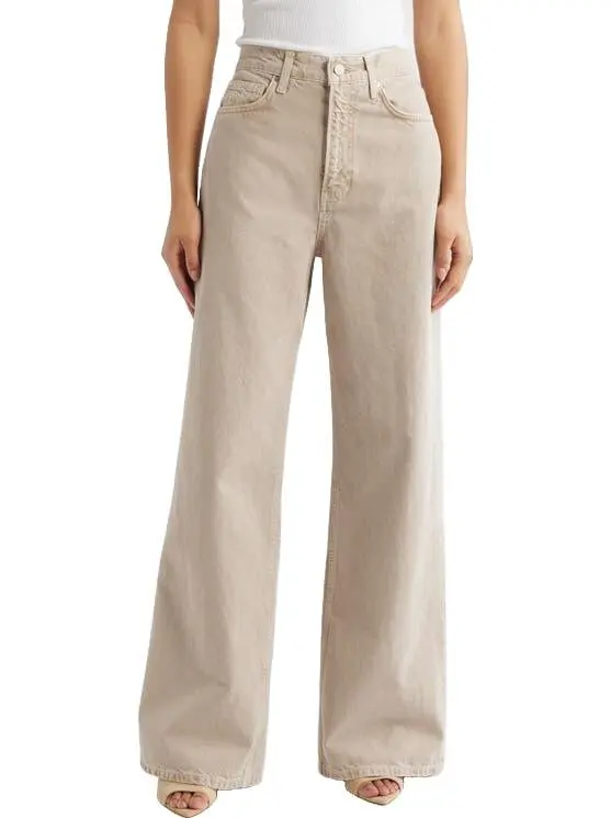 REFORMATION Cary Wide Leg Jeans - Petoskey