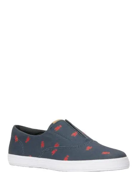 Keds® Champion Slip-on Sneaker - Navy/red