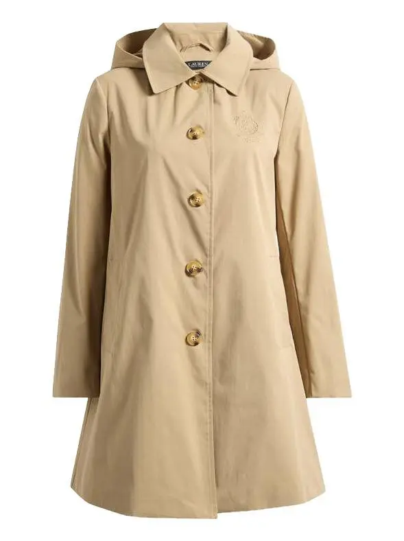 Ralph Lauren Crested Hooded Coat - Birch Tan