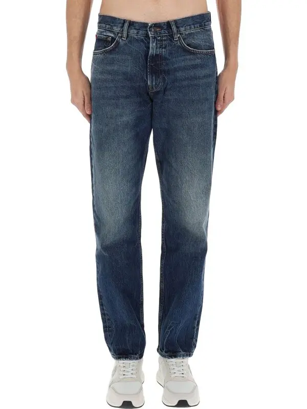 Hugo Straight Fit Denim Jeans - Blue