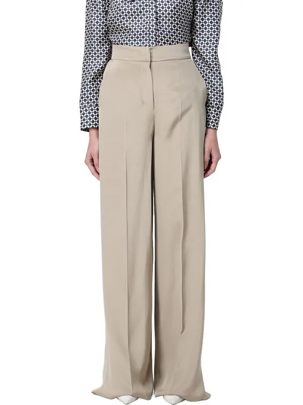 Max Mara Wide Leg Trousers - Sand