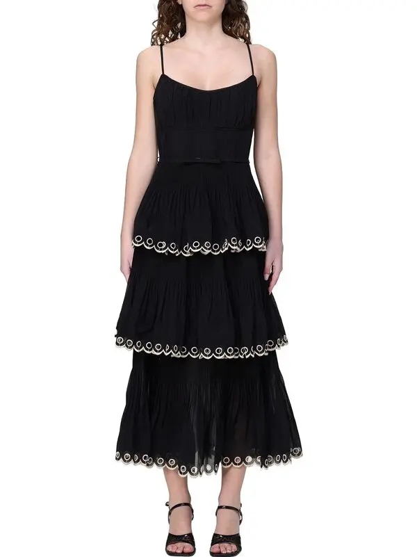 Zimmermann Tiered Dress - Black