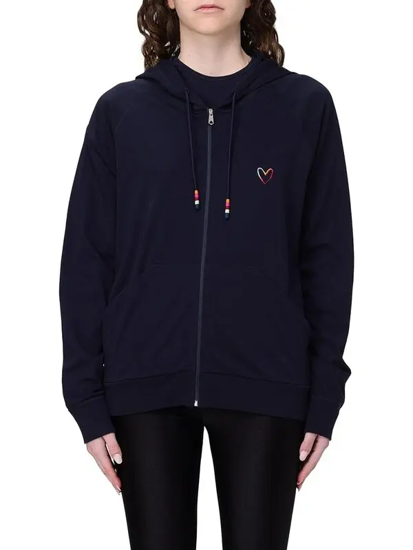 Paul Smith Embroidered Heart Sweatshirt - Blue