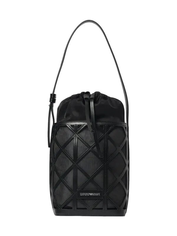 Emporio Armani Bucket Bag - Black