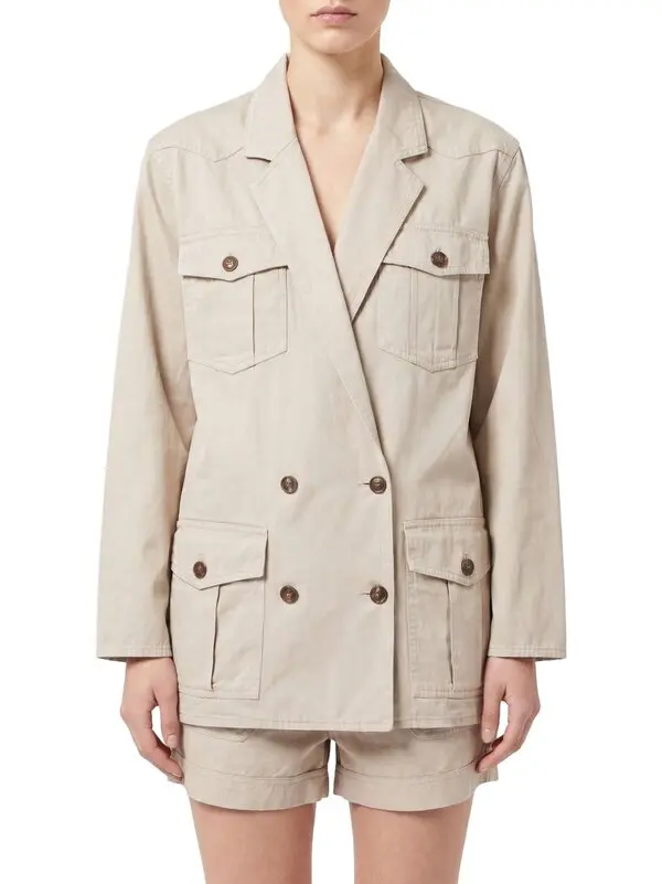 Isabel Marant Étoile Double Breasted Jacket - Brown