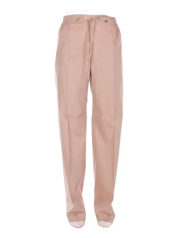 FAY Wide Leg Trousers - Beige