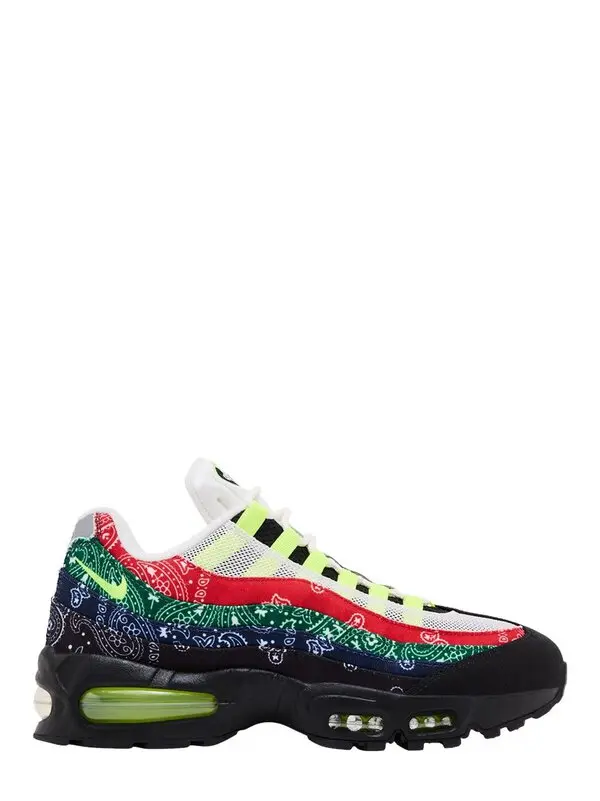 Nike Air Max 95 Og Big Bubble Paisley Neon - Black